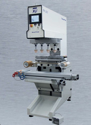 Pad printing machine with open ink cup - TPX 300 - Teca-print ...
