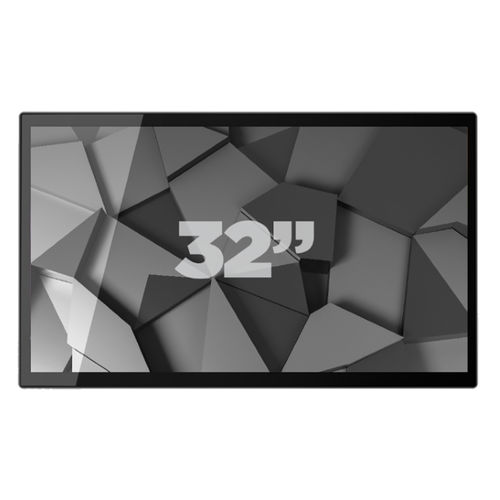 Capacitive touch screen monitor - LD-9032W - FEC Italia srl - TFT-LCD / multi-touch screen / 32"