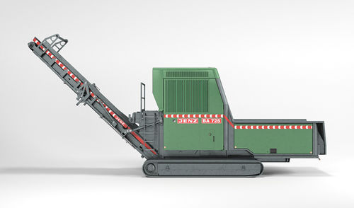 Crawler chipper shredder - BA 926 - JENZ GmbH Maschinen- und Fahrzeugbau