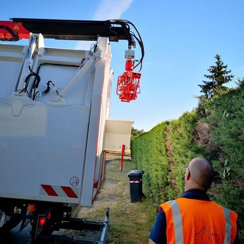 Automatic weighing system - Baron Srl - for waste