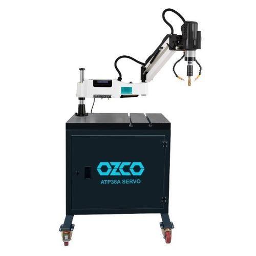 Swing-arm tapping machine - ATP36A Servo - Ozco Metalworking Machines ...
