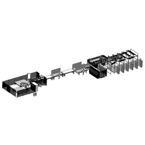 Cardboard box packaging line - F-Line - Wortech srl - tray / automatic