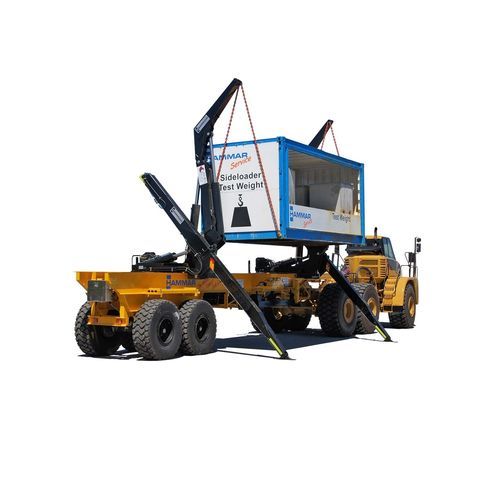 Electric side loader - Hammar - ride-on / handling / transport