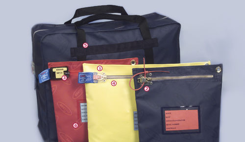 Cash bag - orfix International GmbH - ZIP closure / fabric