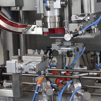 Rotary capping machine - GAS-135 - VOLLENDA-WERK GmbH - continuous-motion / fully-automatic ...