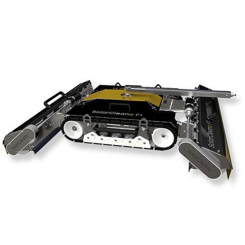 Solar panel cleaning robot - F1 - SolarCleano SARL - dry cleaning / wet ...