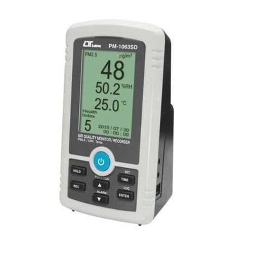 Pitot tube anemometer - PM-1063SD - Lutron - digital / USB