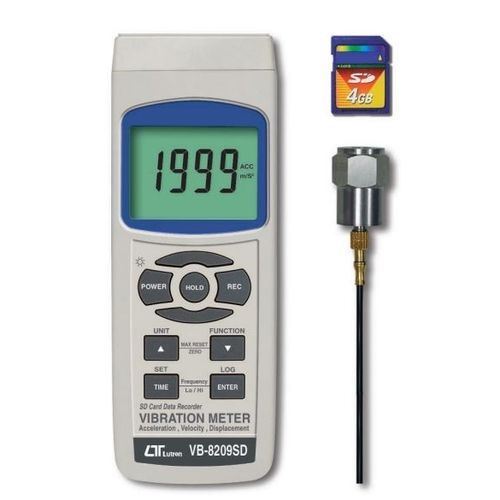 Machine monitoring vibration meter - VB-8209SD - Lutron - industrial