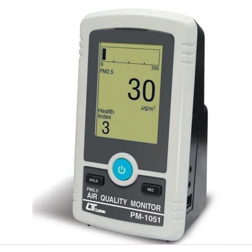 PM2.5 air quality meter - PM-1051 - Lutron - portable / with display