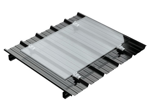 Flat roof PV mounting system - EB-SOLAR - Dome Solar - for portrait ...