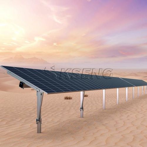 Single-axis solar tracker - KST-1P - Xiamen Kseng Metal Tech. Co., Ltd ...