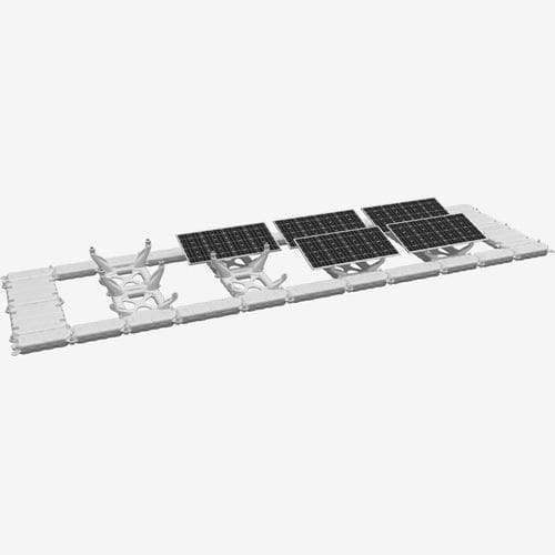 Floating PV mounting system - G4N+ - Xiamen Mibet New Energy Co., Ltd.