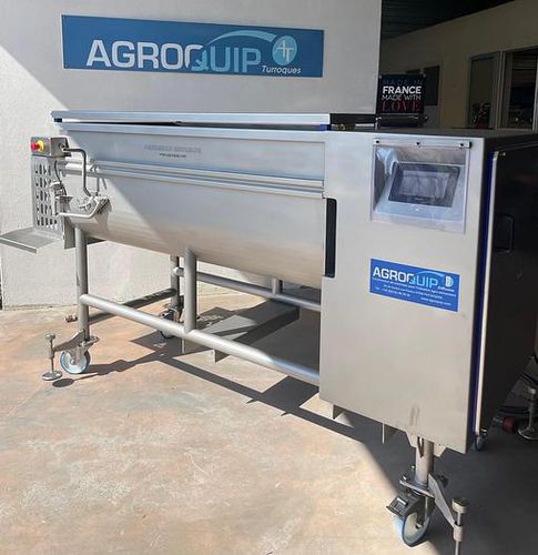 Paddle mixer - 07 A - AGROEQUIP DIFFUSION - batch / for solids / horizontal