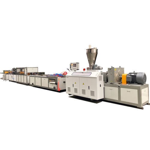 Panel extrusion line - SJSZ51/105 - Suzhou ACC Machine Co., Ltd. - for PVC