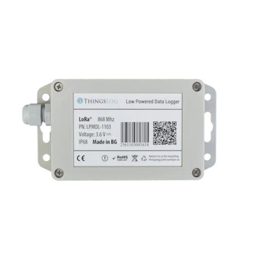 LoRa data-logger - LPMDL-1103 - ThingsLog - temperature / pressure / flow