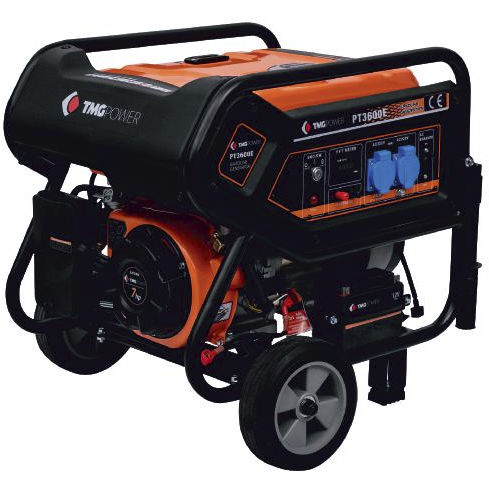 Gasoline engine generator set - GG3600E - TMG POWER - single-phase / 50 ...