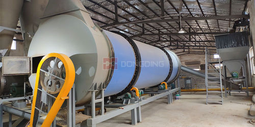 Rotary drum dryer - DDJG2912/3 - Dongding Machinery - hot air / air ...