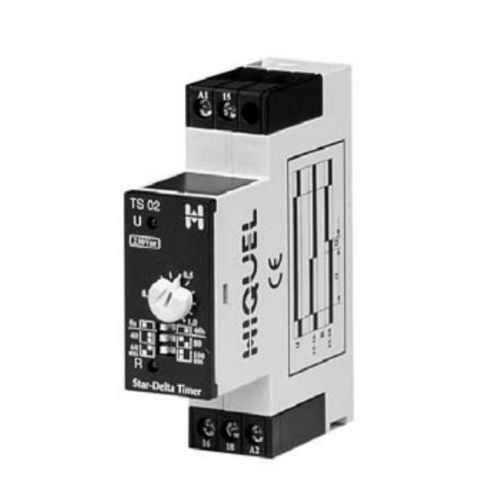 Star/delta starter time relay - TS series - HIQUEL - DIN rail / plug-in ...