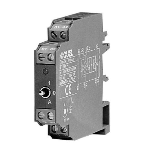24VDC electromechanical relay - K1S series - HIQUEL - 24VAC / DIN rail ...