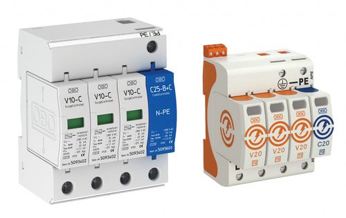 Type 2 surge protector - Liva Group - class II / type 1 / electronic ...