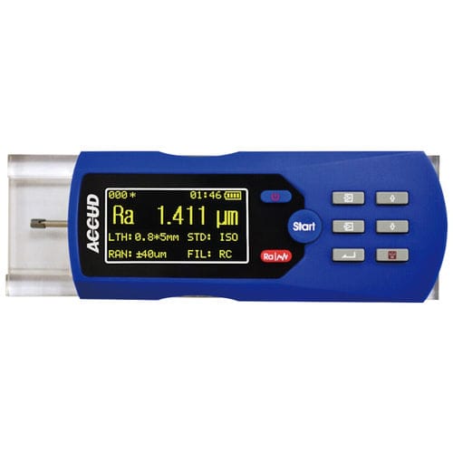 Surface roughness tester - SR200 - Accud Co. Ltd - portable / with LCD ...