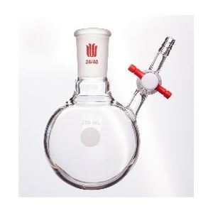 Round-bottom flask - F531100S - Synthware glass - glass / for laboratory