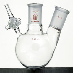 Round-bottom flask - F164500 - Synthware glass - glass / for laboratory