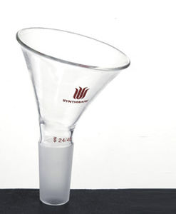 Glass funnel - F394100 - Synthware glass - for powders