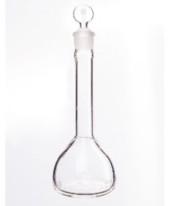 Volumetric flask - F811310N - Synthware glass - glass / for laboratory