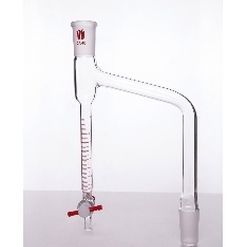 Glassware laboratory adapter - D452910 - Synthware glass - plain receiver