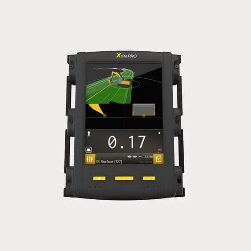 Excavator control system - XSITE PRO 2D - MOBA Mobile Automation AG ...