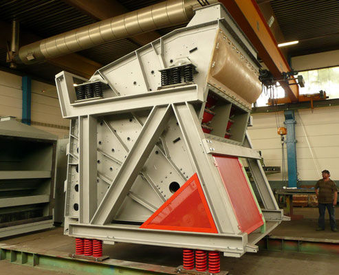 Bulk material screener - Multideck SIZER - Screening Technology ...