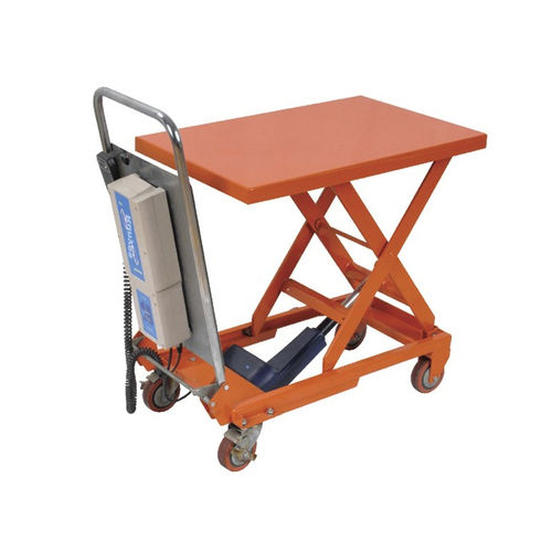 Scissor lift table - TFE series - SANTSAI MACHIENRY - electric / mobile ...