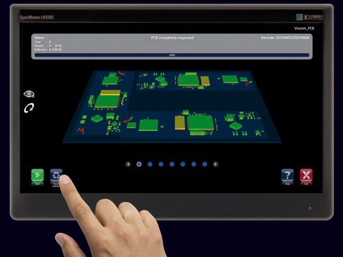 Interface software - vVision - Viscom AG - monitoring / CAD / optimization