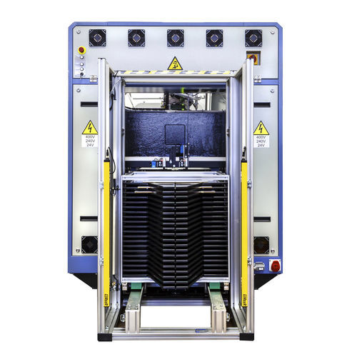 Panel loading and unloading system - PLURITEC SRL - for drilling ...