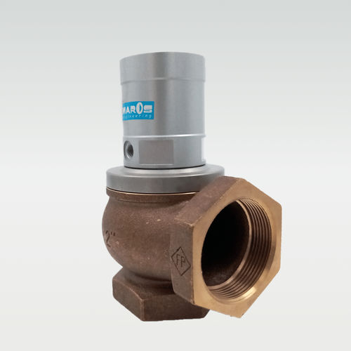 Piston valve - INcA - MAROS Engineering - pneumatically-operated / stop ...