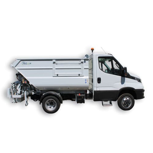 Top-loader waste collection vehicle - MV series - Tecam srl