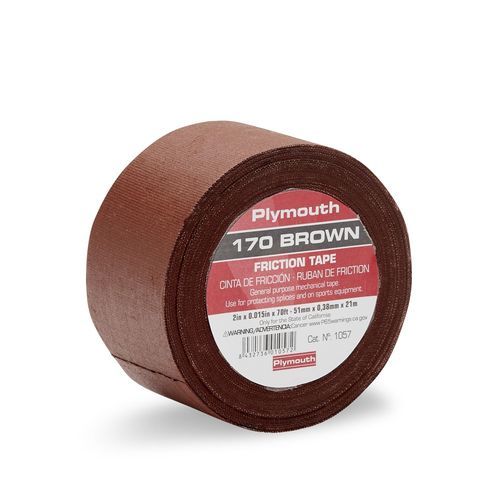 Cover tape - 170 Brown - Plymouth Rubber Europa S.A.U. - rubber / fabric