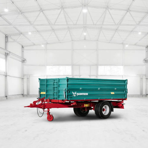 Construction trailer - EDK 800 - Farmtech - single-axle / agricultural