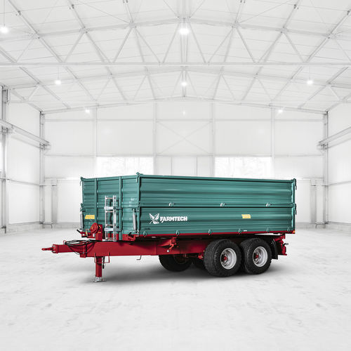 Equipment trailer - TDK 1100 - Farmtech - platform / tandem / profile