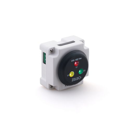 LED indicator light - TRISAC5T - ZELEC - IP54 / IP2X / square