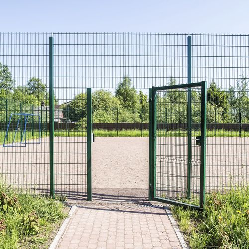 Rotating gate - DEMEX - manual / industrial / polyester