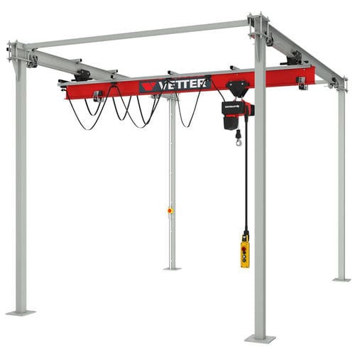 Rail-mounted gantry crane - P300 - VETTER Krantechnik GmbH - for ...