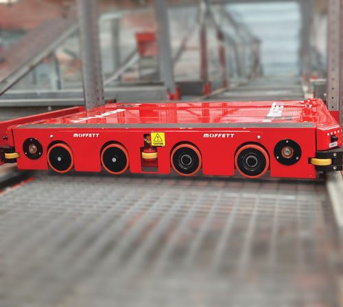 Pallet handling transfer car - Moffett Taxi™ - Moffett Automated ...