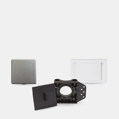 Wall-mounted electrical socket - Enke - built-in / panel-mounted