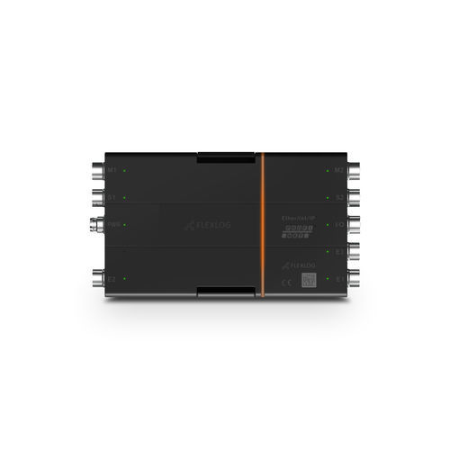 Fieldbus communication module - flexbox© orange - flexlog GmbH - Ethernet