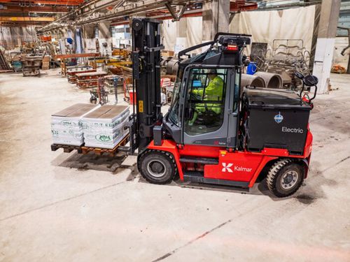 Electric forklift truck - ECG50–90 - Kalmar Germany GmbH - ride-on ...