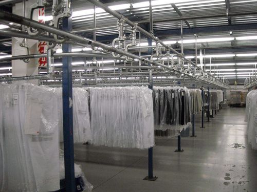 Garment rack system - Planiform - storage warehouse / horizontal ...
