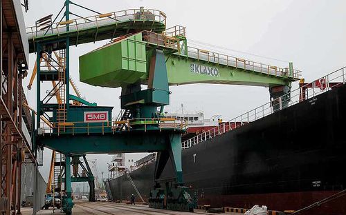 Bulk solids ship loader - SMB International GmbH