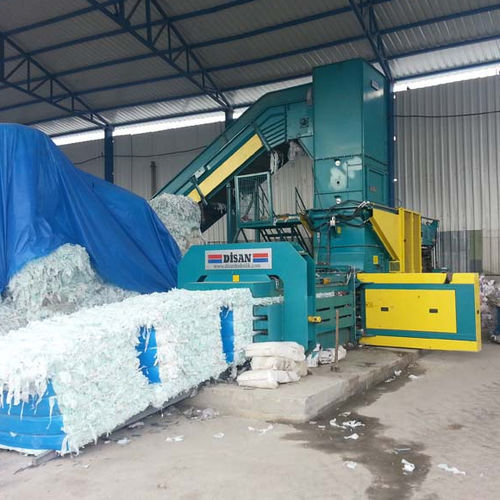 Paper baling press - DKBP series - DISAN - for plastics / for waste ...